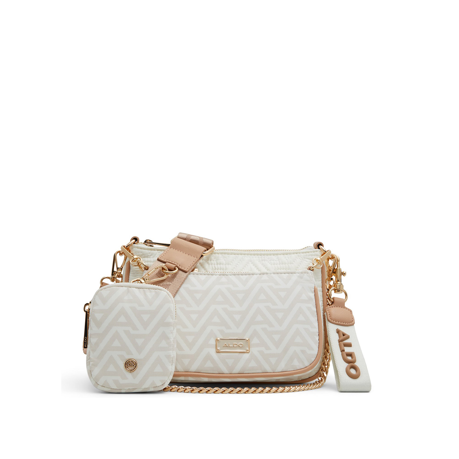 Beige shoulder bag ACERAR | Migato